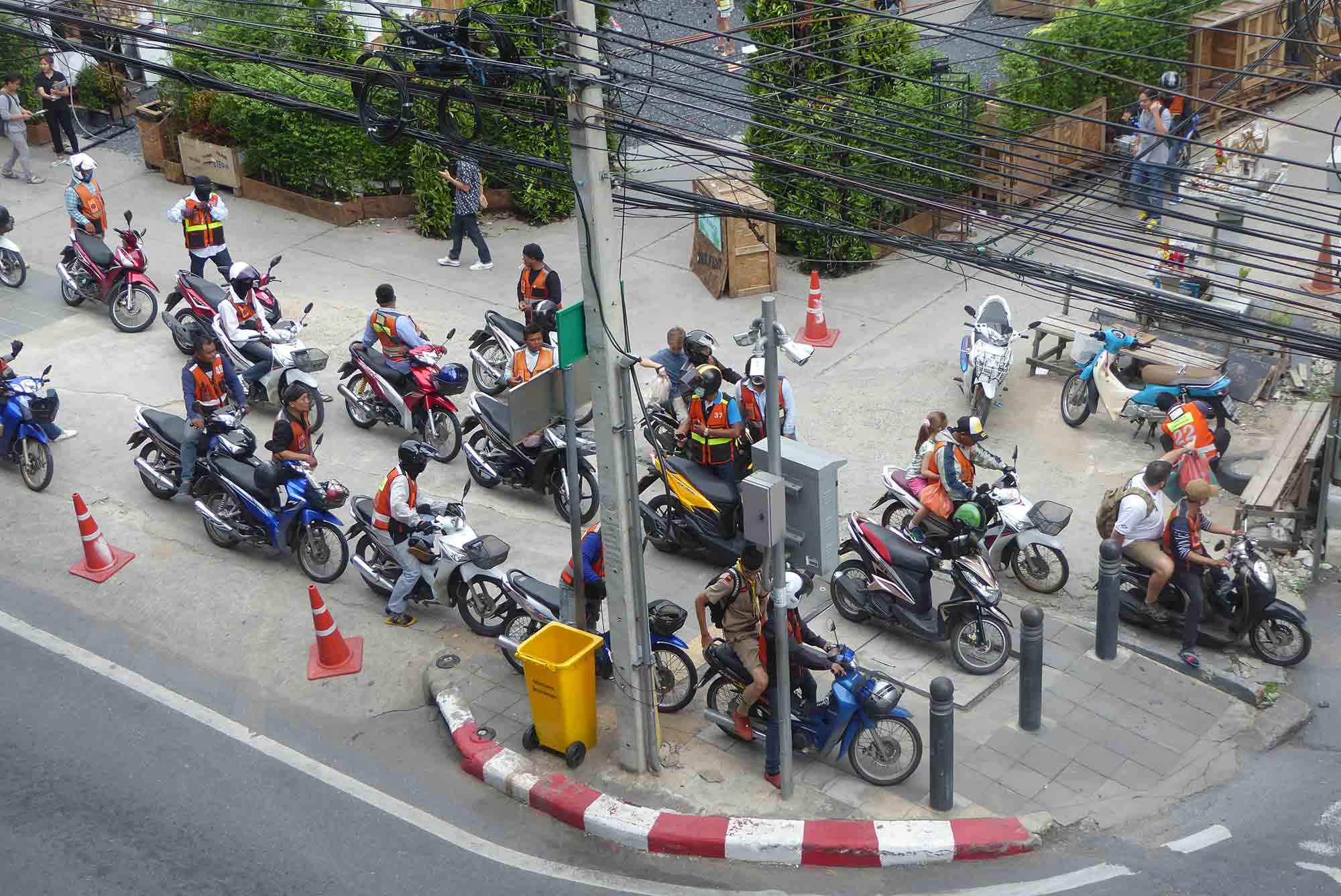 Motorcycle Taxi | touristbangkok | Get Around Bangkok by Motorcycle Taxi